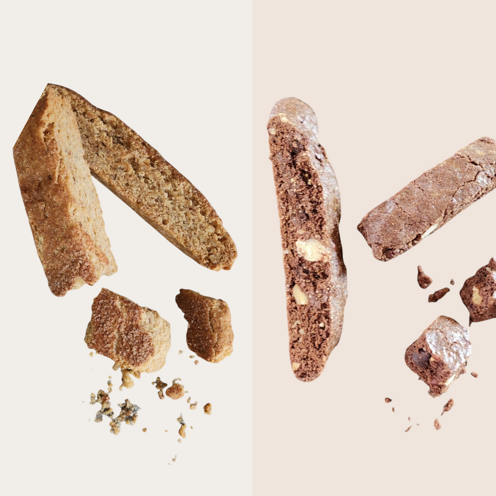 The Biscotti Box. Eat, share, & keep the sweetness on repeat.